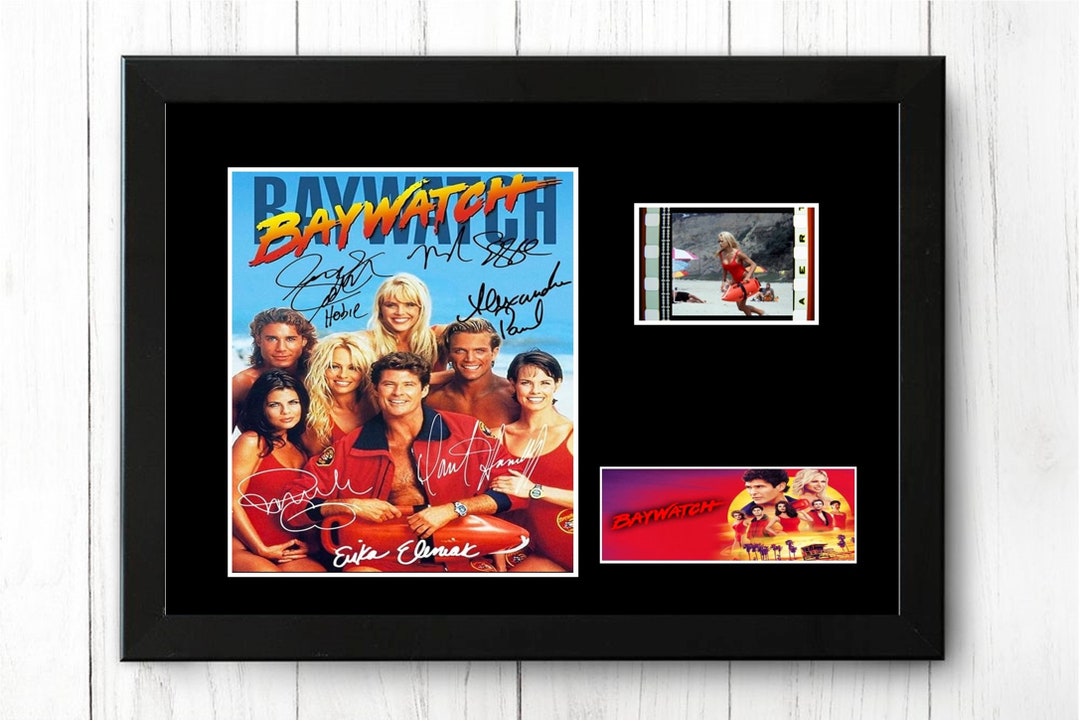 Baywatch Original Film Cell Display Signed Christmas Gift - Etsy