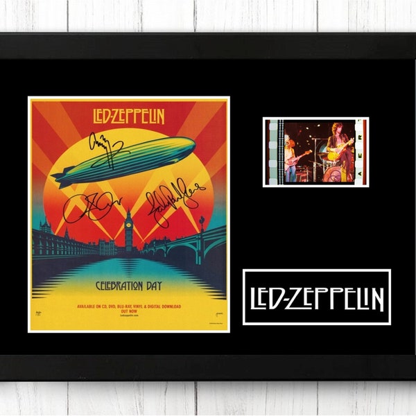 Led Zeppelin Signed Art - Etsy