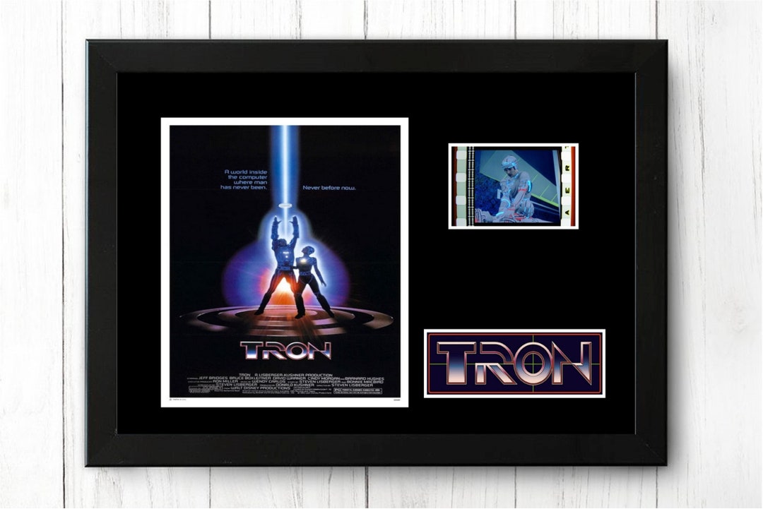 Tron Original Film Cell Display Fathers Day Gift Stunning Fathers Day ...