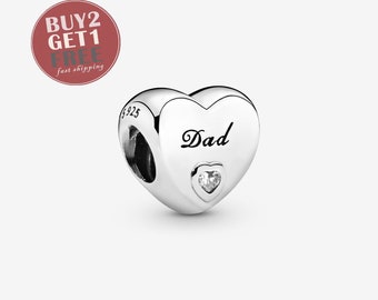 Pandora Dad Charm - Etsy