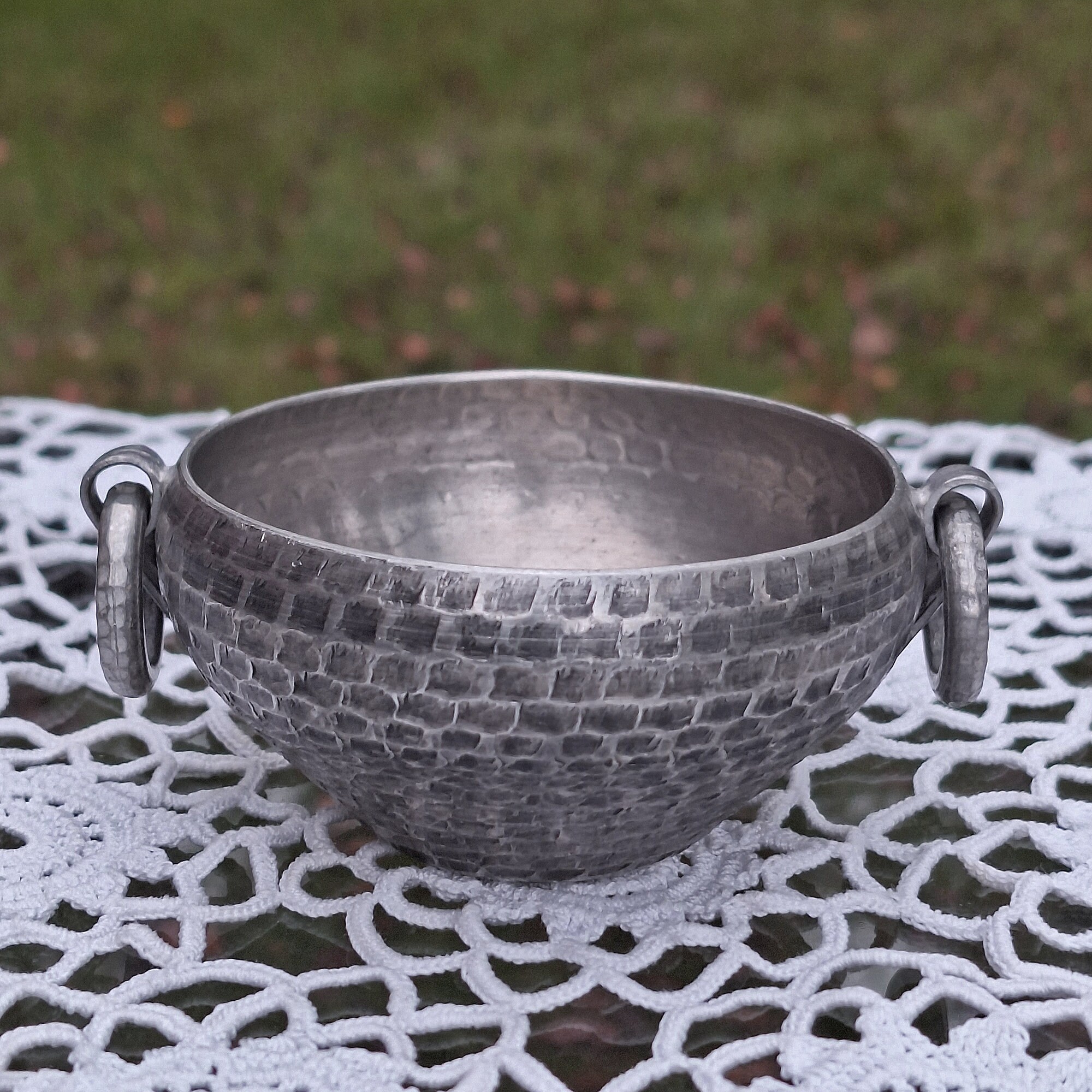 Vintage Norwegian Troll Tinn Pewter Two Bowl Handmade - Etsy