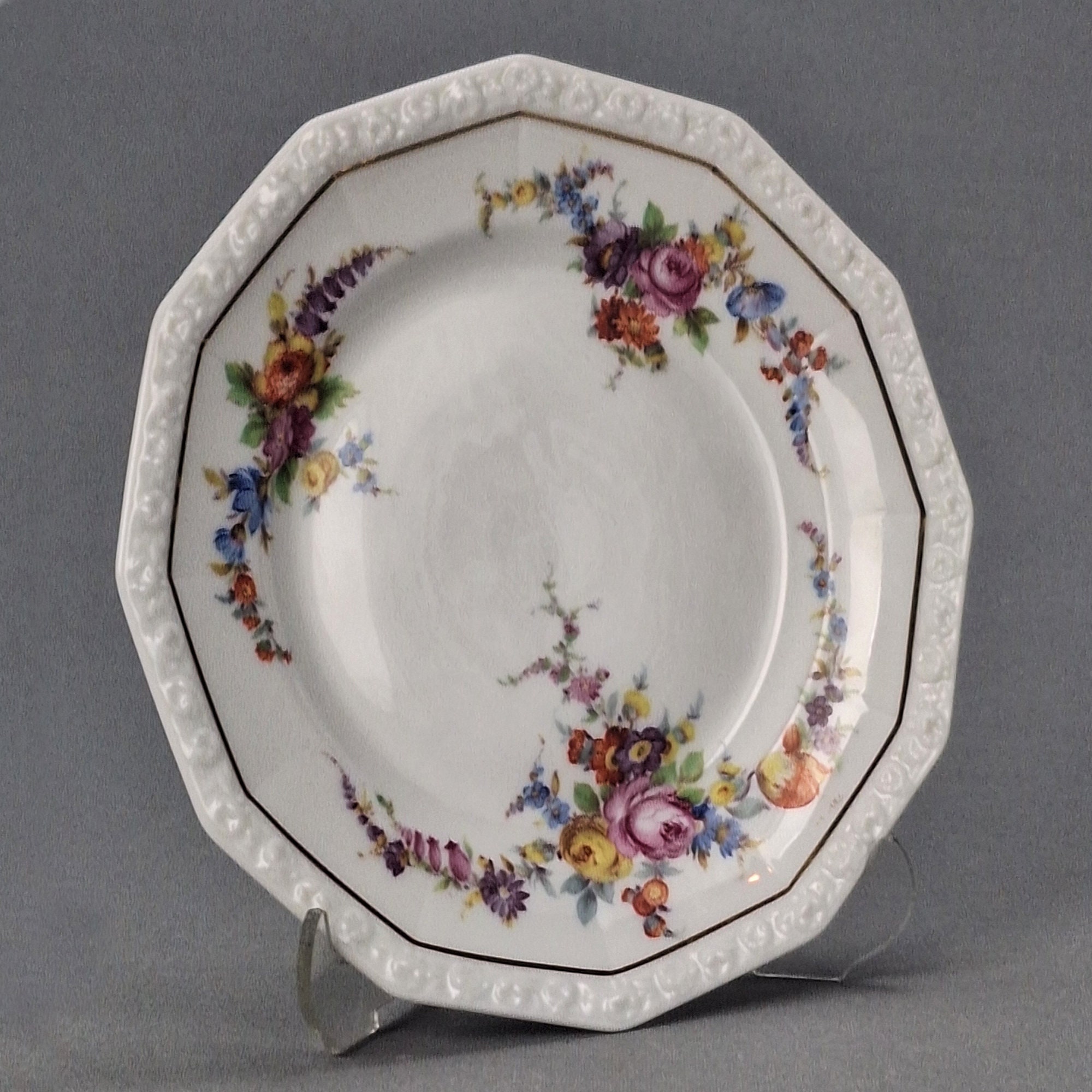 Vintage Rosenthal Selb Bavaria Maria Series Samara, Porcelain Plate ...