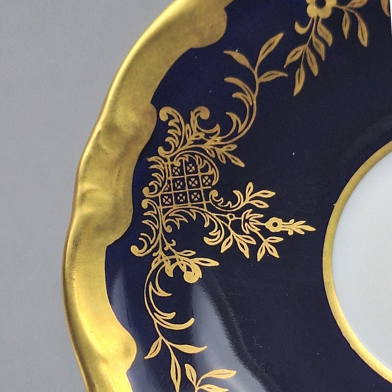 Vintage Echt Kobalt Weimar Porcelain Cup With Saucer, Inspired by ...