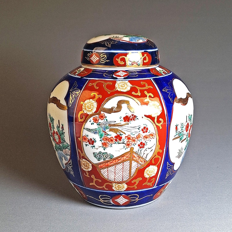 Porzellan vase imari stil - Etsy.de