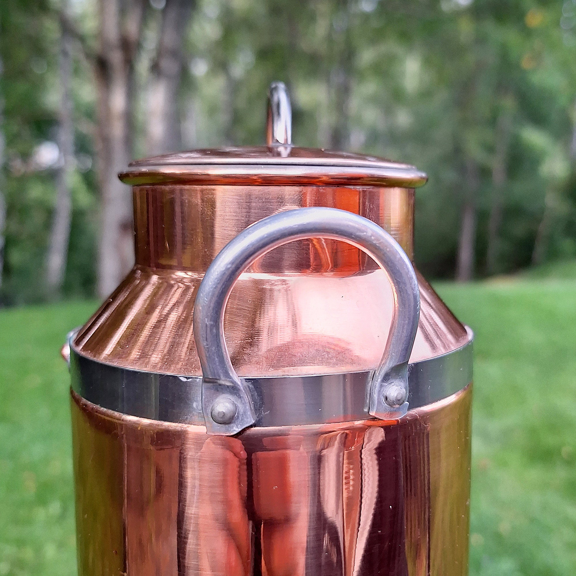 Vintage Swedish Copper Milk Can, Stamp Dorra Produkter,craftsman ...