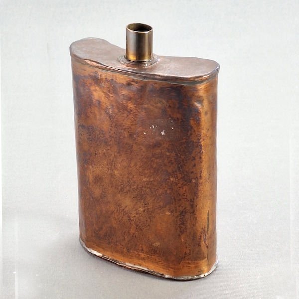 Copper Flask - Etsy