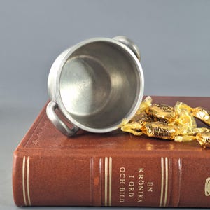 Vintage Swedish Pewter Flower Pot by Svensk Tenn, 1982 – Handcrafted ...