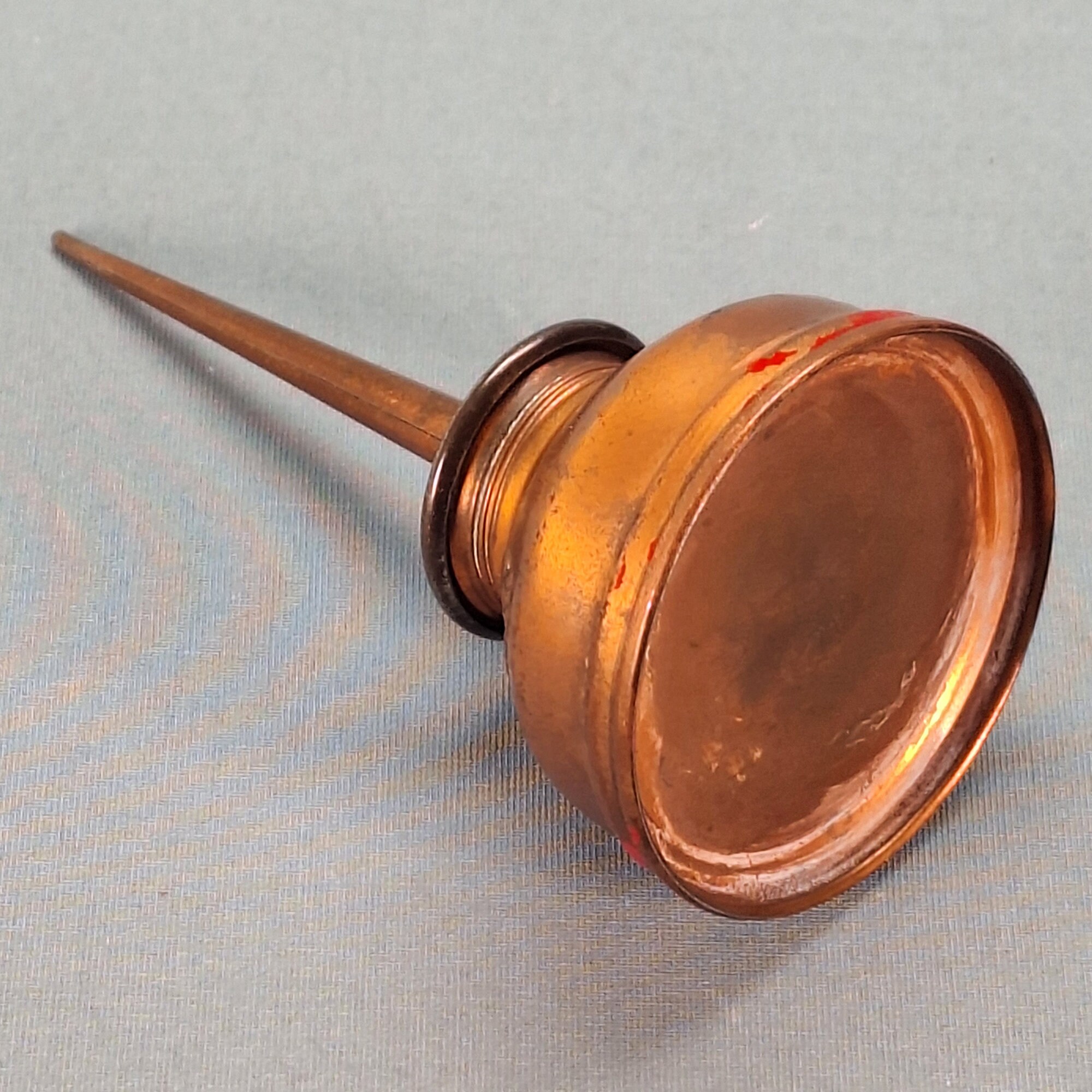 Antique Singer Oil Can,sewing Machine Care Oil, Copper Oil Dispenser ...