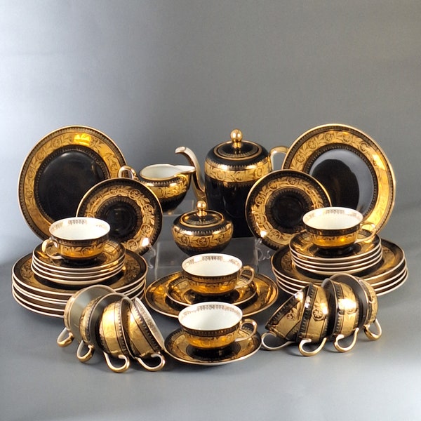 Bavaria Gold Tea Set - Etsy