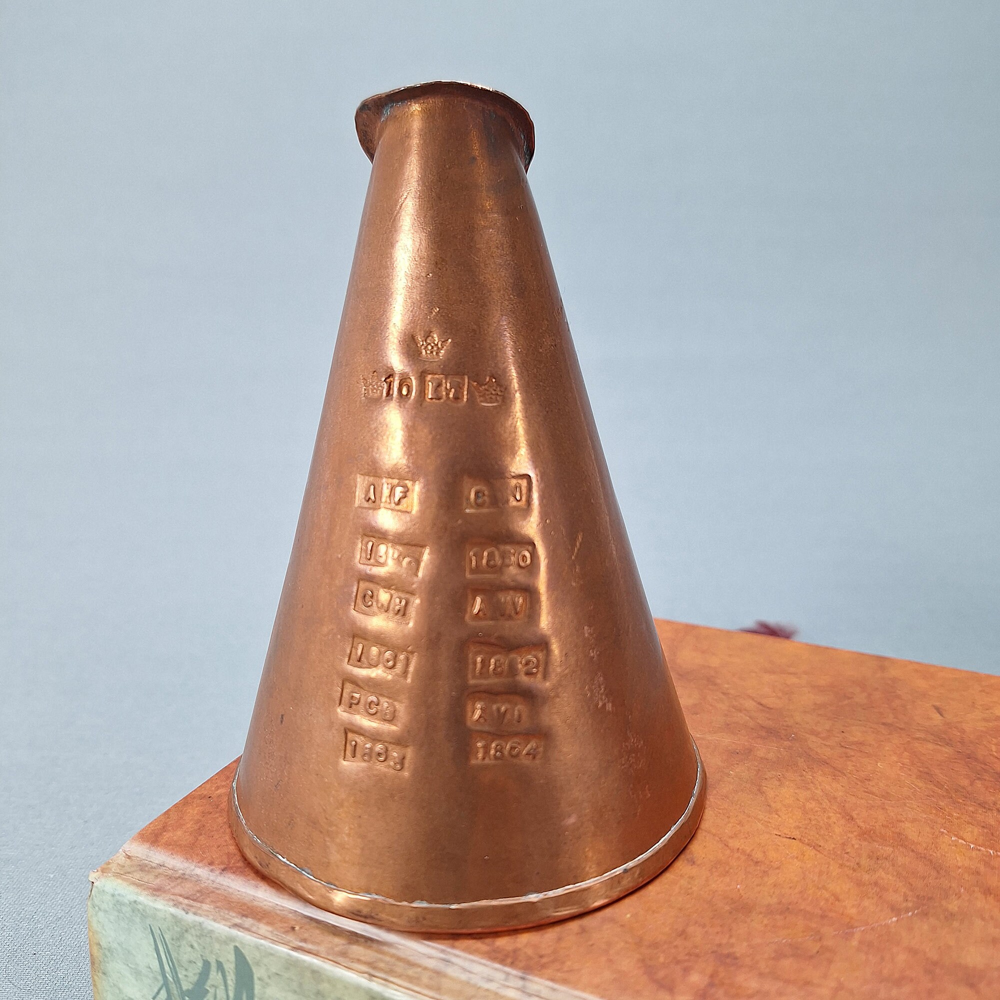 Antique Mid-1800s Collection: Complete Set of 4 Swedish Spirits Measure ...