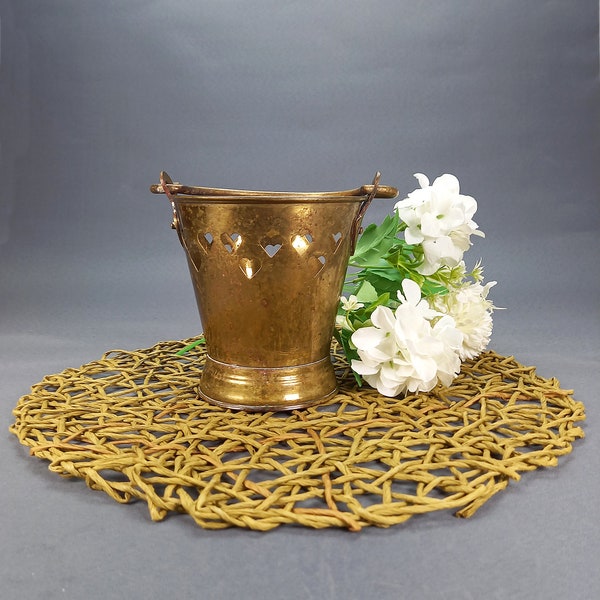 Brass Bucket - Etsy