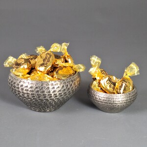 Vintage Norwegian Pewter Troll Tinn Two-bowl Set, Handmade 1970s ...