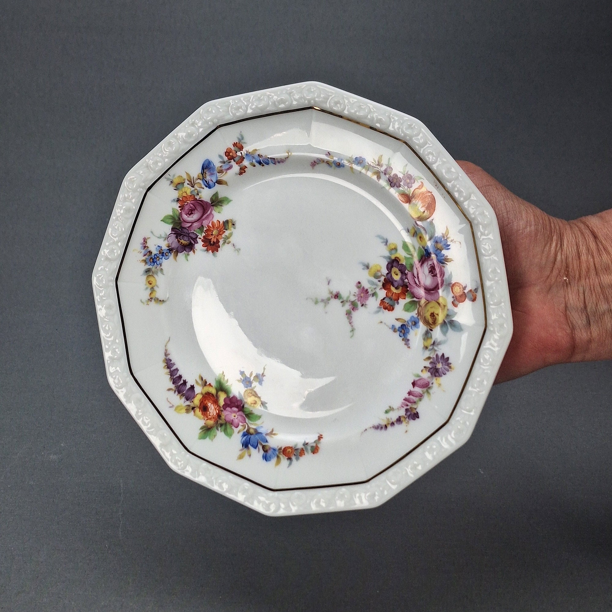 Vintage Rosenthal Selb Bavaria Maria Series Samara, Porcelain Plate ...
