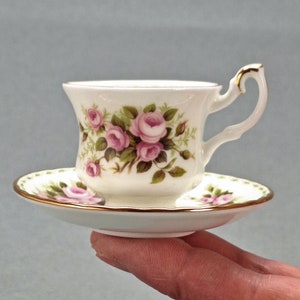 Vintage Porcelain June Cup Saucer by Royal Albert Bone China England ...