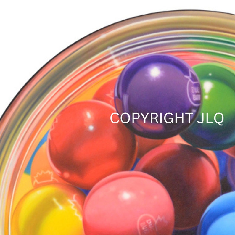 Giclee Color Print dubble Bubble, Unframed, Hand Signed, Artist Jose ...