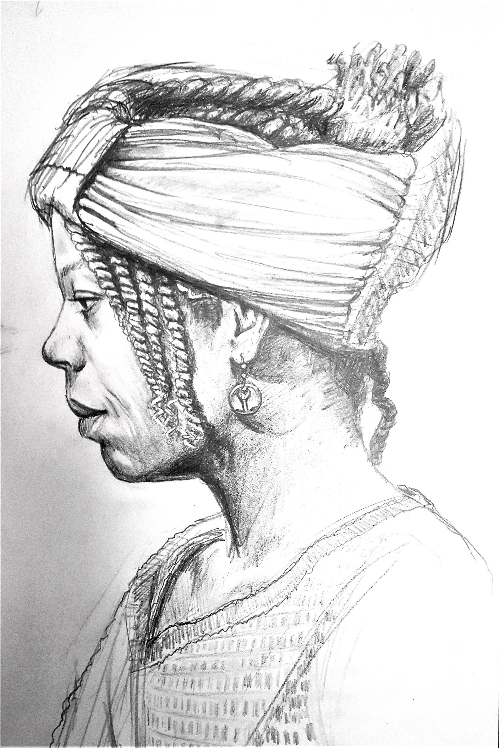 Professional, Portrait Drawing, Realistic, Graphite Sketch, Great Gift ...