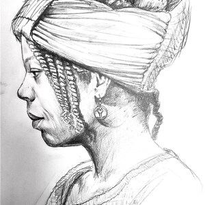 Professional, Portrait Drawing, Realistic, Graphite Sketch, Great Gift ...