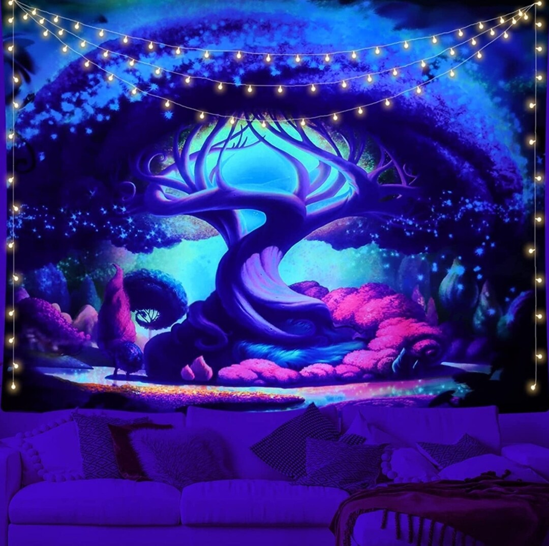 Forest Tapestry,trippy Tree of Life Tapestries,nature Tree Popular ...