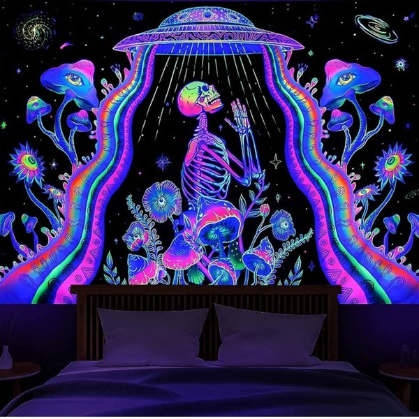Ufo Tapestry - Etsy