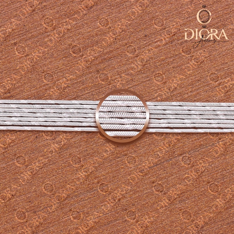 18 20 Multi Strand Snake Link Chain Herringbone - Etsy