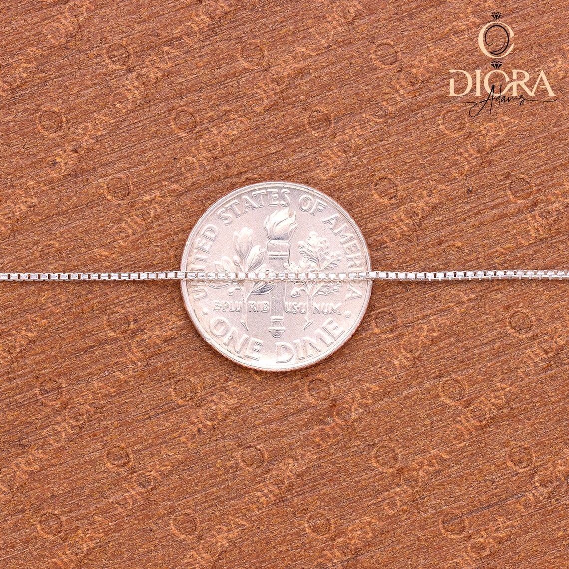 Venetian Chains 925 Sterling Silver Box Chain 0.90mm Width Dainty ...