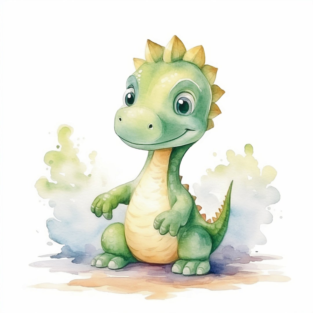 Niedliches Dino Poster für dein Kinderzimmer - Einzigartiges ...