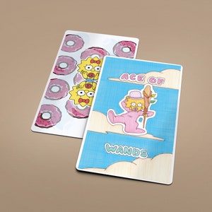The Simpsons Tarot, 78 Cards Deck, Tarot With Guide Book, Rider Waite ...