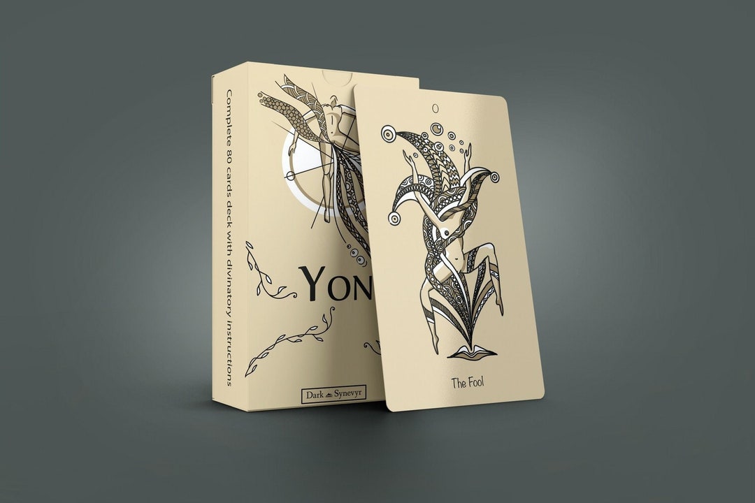 PDF Printable Tarot Cards Yoni Tarot Cards Deck With Guide Book and Box ...