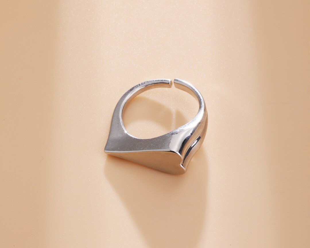 Silver Filled Noble Ring,shiny Ring for Women＆men,diy Jewelry Supply ...