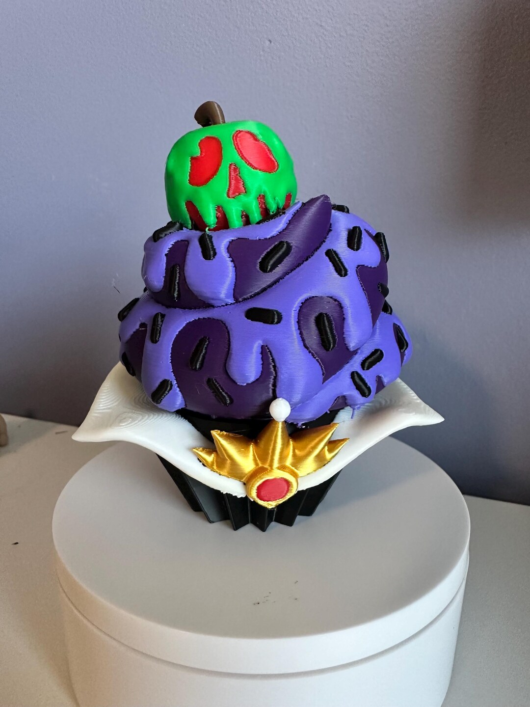 Poison Apple Cupcake Figurine - Etsy