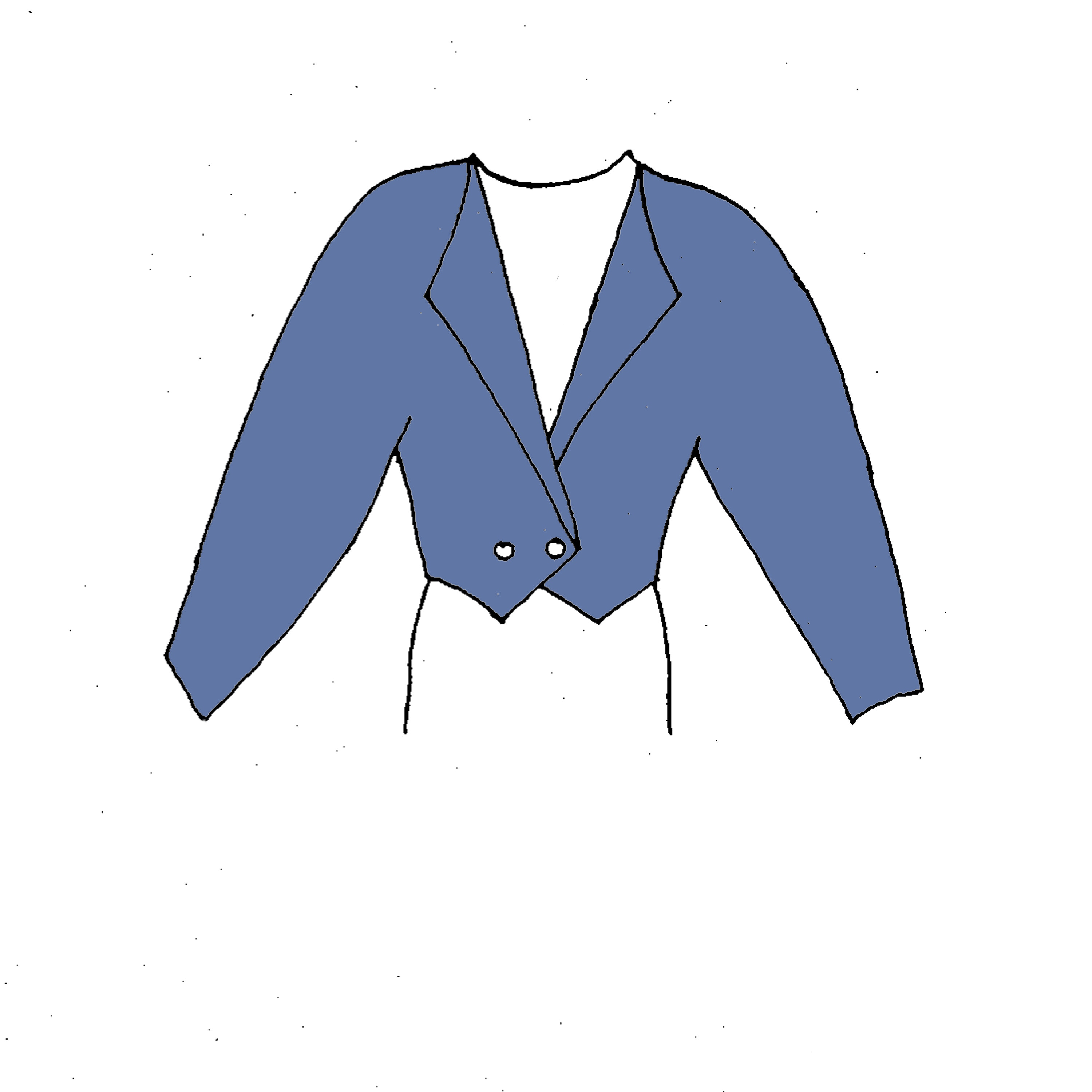 Easy Jacket Sewing Pattern for Women, Basic Jacket Pattern PDF, 90s ...