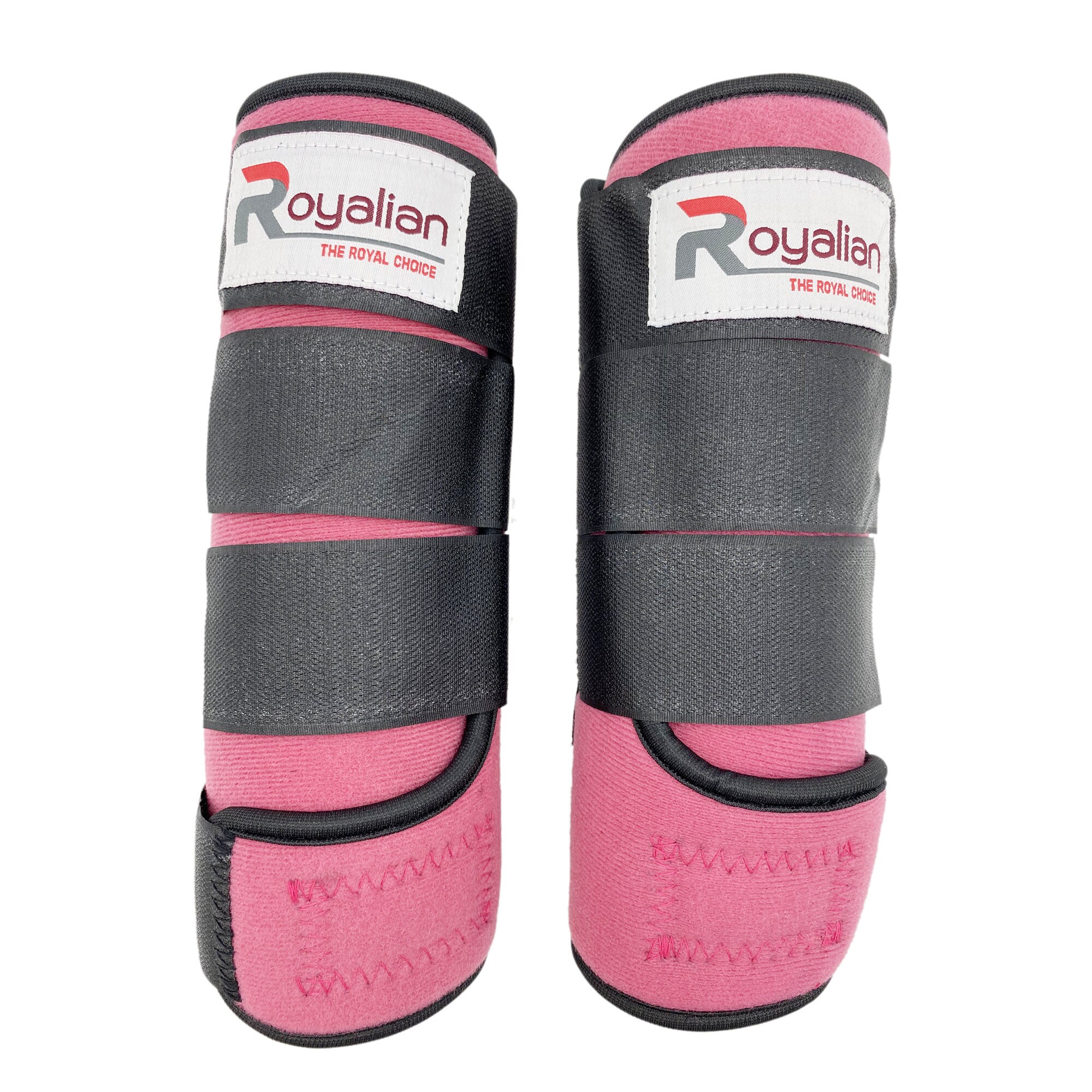 Royalian Horse Riding Medicine Boots Equestrian Breathable Fleece Brushing Boots for Horse (full ...