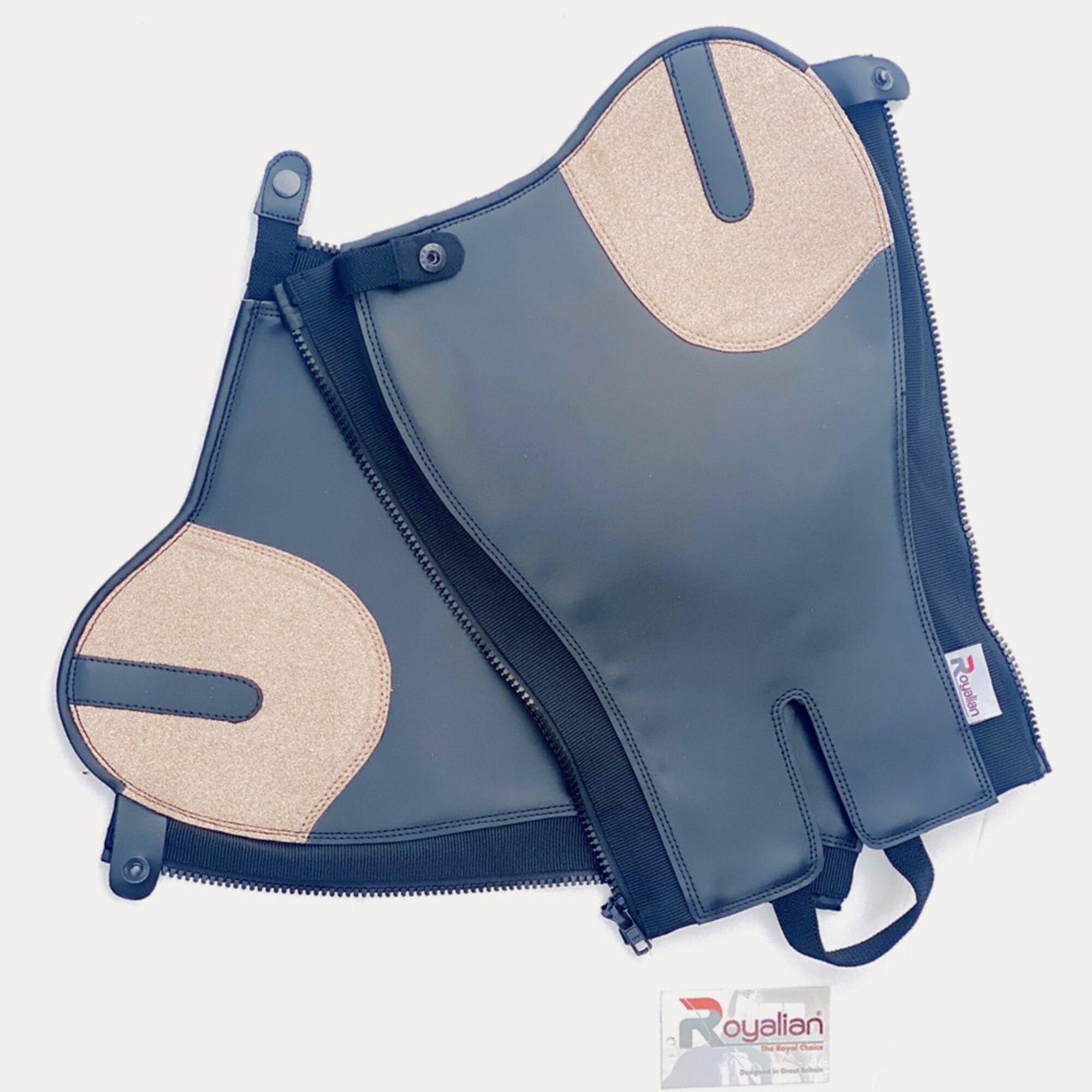 Royalian Horse Riding Glitter Leather Half Chaps/gaiters Equestrian ...