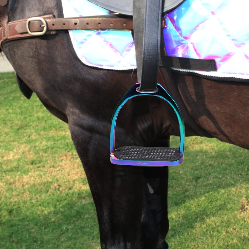 Royalian Horse Riding Fillis Safety Stirrup Equestrian Stainless Steel ...