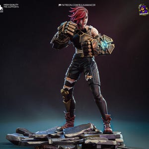 Vi Arcane Statue Fractured - 9"tall - High Quality Resin Figure ...