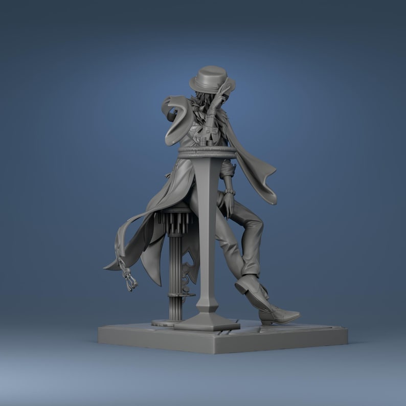 The Gilded Gambler – Fantasy Noble Statue | 10.6” Elegant Collectible ...