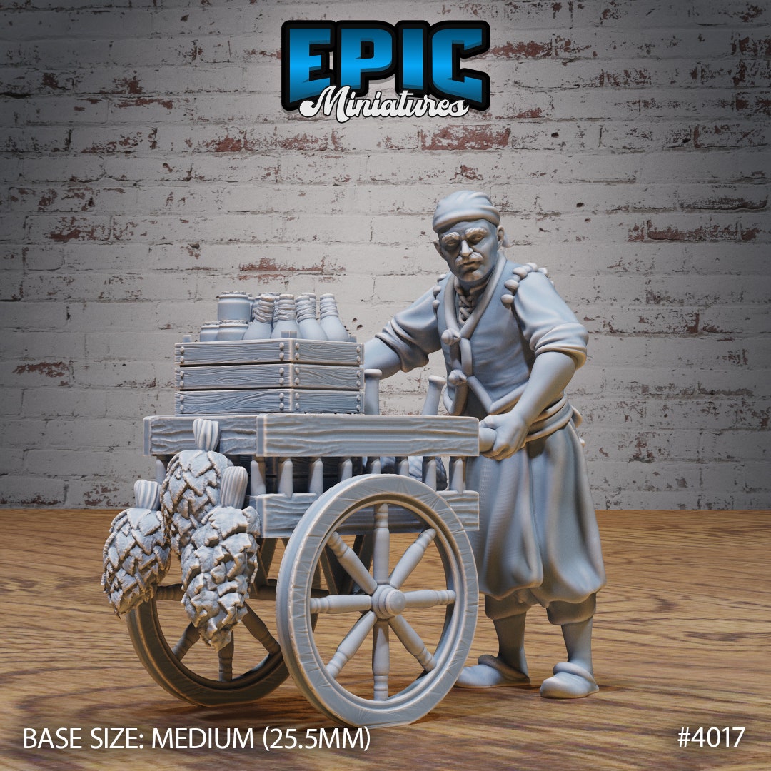 Villagers - Dnd Miniatures 32mm 8K Resin Quality Prints - Characters ...