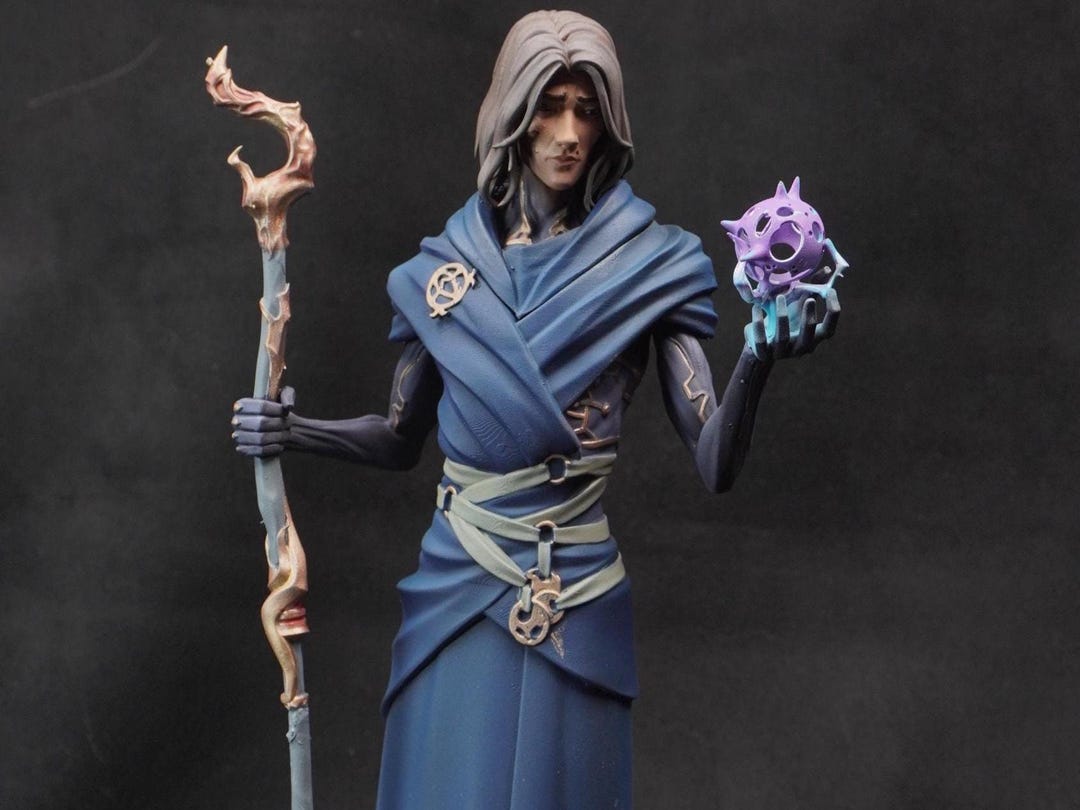 Viktor Arcane Figure - 9"tall - High Quality Resin Figure - Painted ...