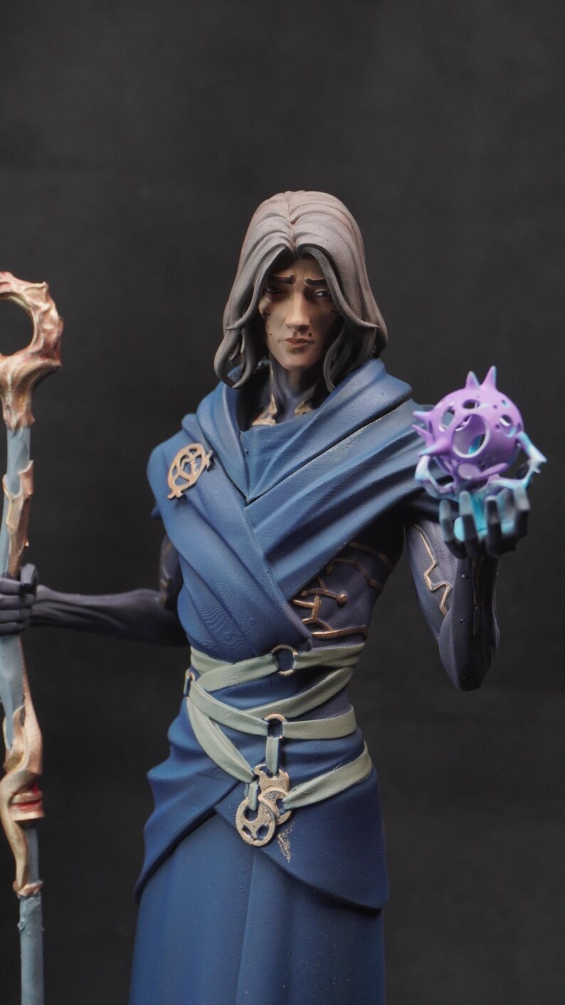 Viktor Arcane Figure - 9"tall - High Quality Resin Figure - Painted ...