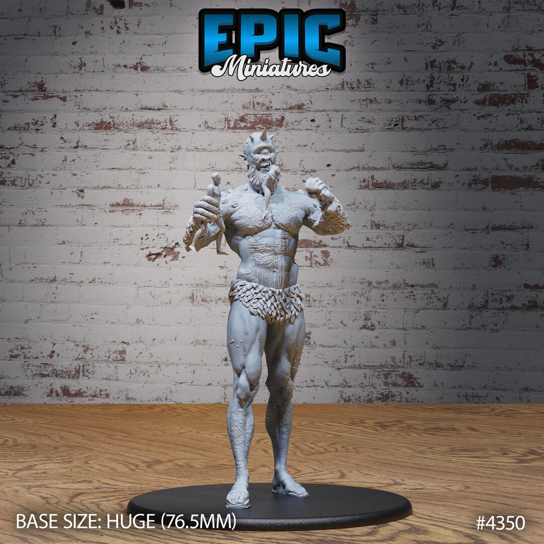Cyclops Devourer Huge Dnd Miniatures 32mm 8K Resin Quality Prints ...