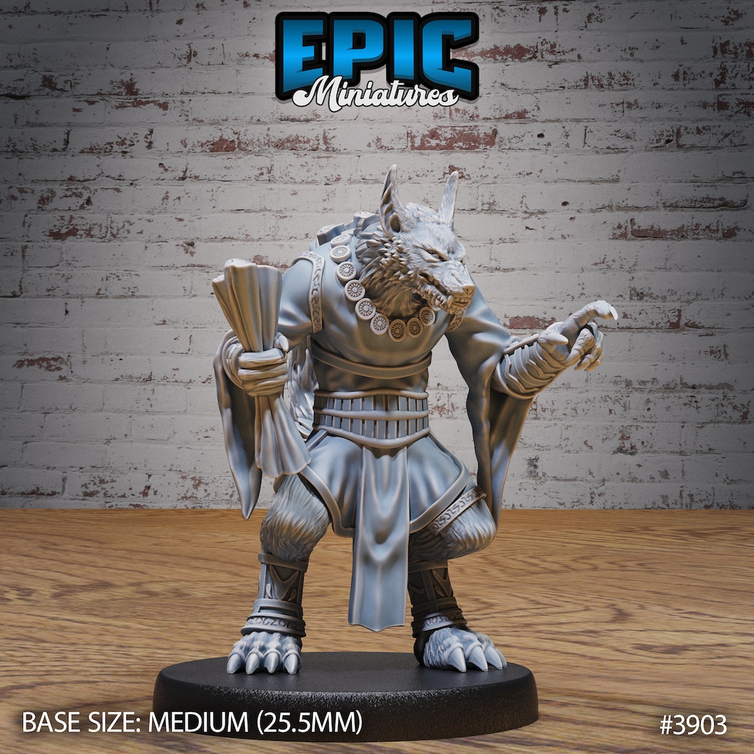 Arcanaloth - Dnd Miniatures 32mm 8K Resin Quality Prints - Characters ...