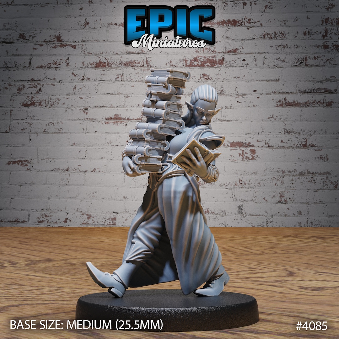 Elf Villagers - Multiple Options - Dnd Miniatures 32mm 8K Resin Quality ...