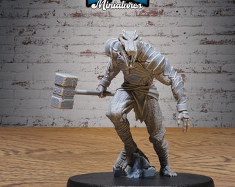 Masked Bandit Dnd Miniatures 32mm 8K Quality Prints Characters TTRPG ...