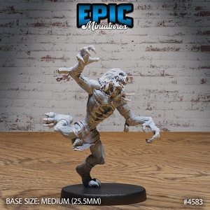 Ghoul - Multiple Poses - Dnd Miniatures 32mm 8K Resin Quality ...