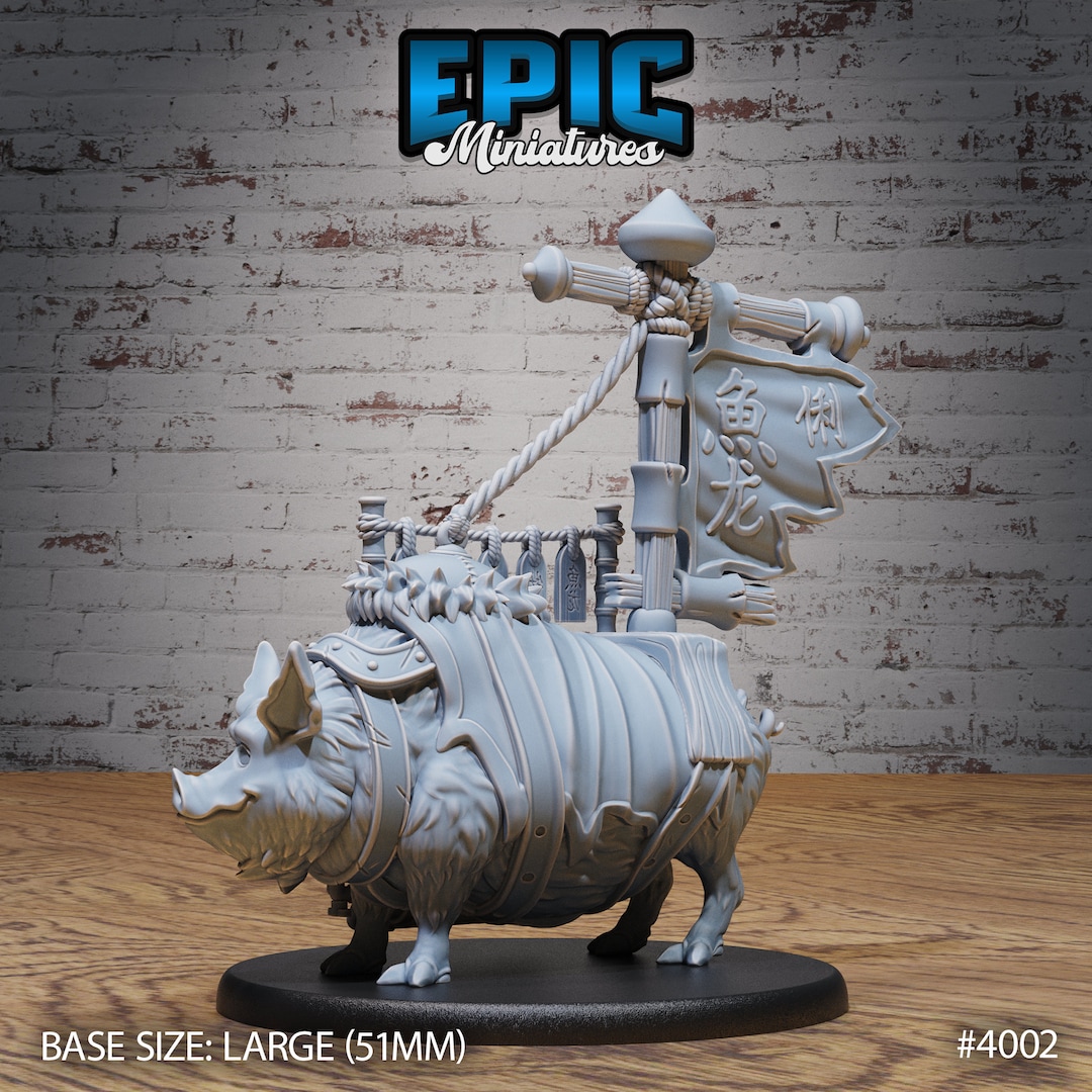 Pig Food Stall - Dnd Miniatures 32mm 8K Resin Quality Prints ...