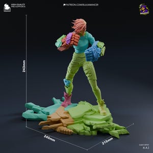 Vi Arcane Statue Fractured - 9"tall - High Quality Resin Figure ...