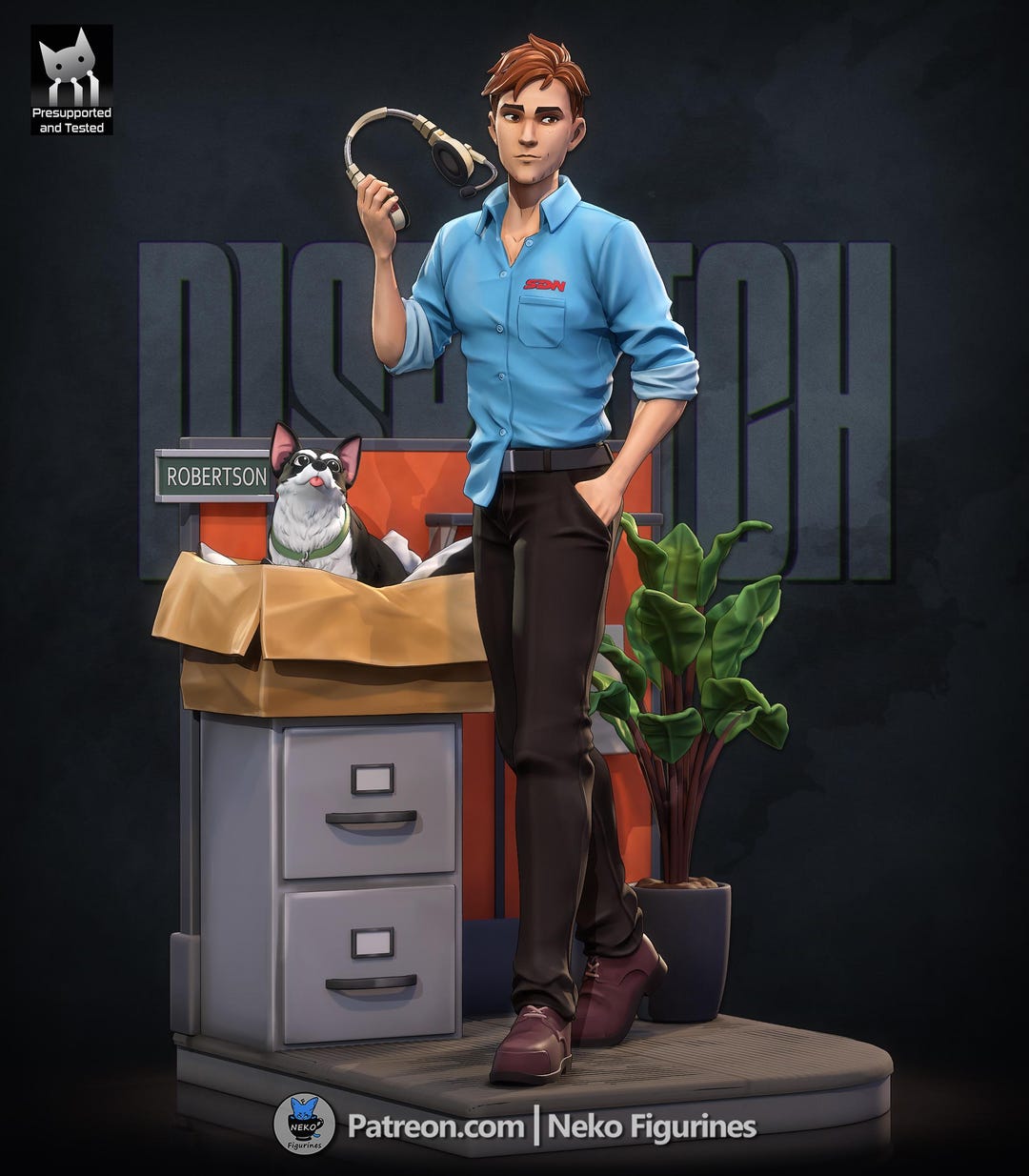 Robert – Mastermind Overseer Statue | 1:7 Scale | 11.0” Collectible ...