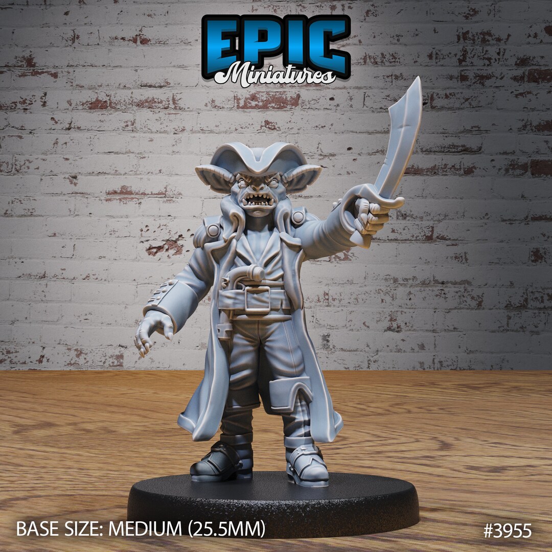 Kobold Pirates - Dnd Miniatures 32mm 8K Resin Quality Prints ...