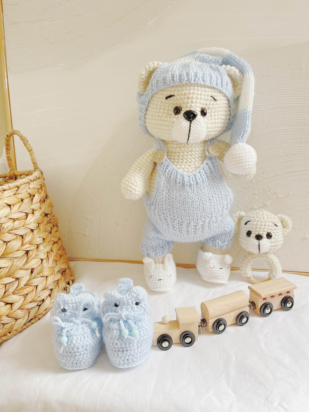 Tim the Bear Set - Etsy