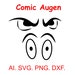 Eyes SVG, Eyes Graphic SVG, Digital Download, Plotter, Svg, Dxf ...